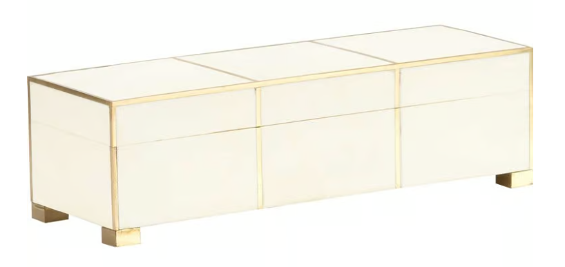Tate Box - Cream – Angela Woods Interiors